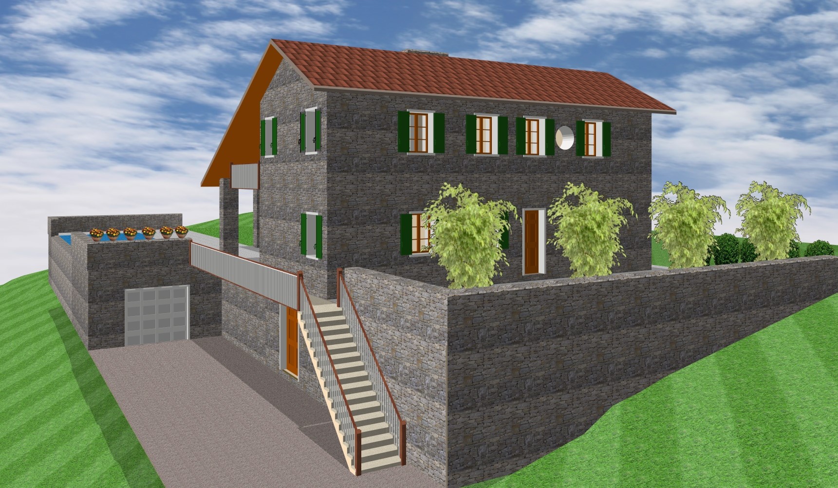 Piemonte Stonehouse | Ruin i Piemonte, Italien